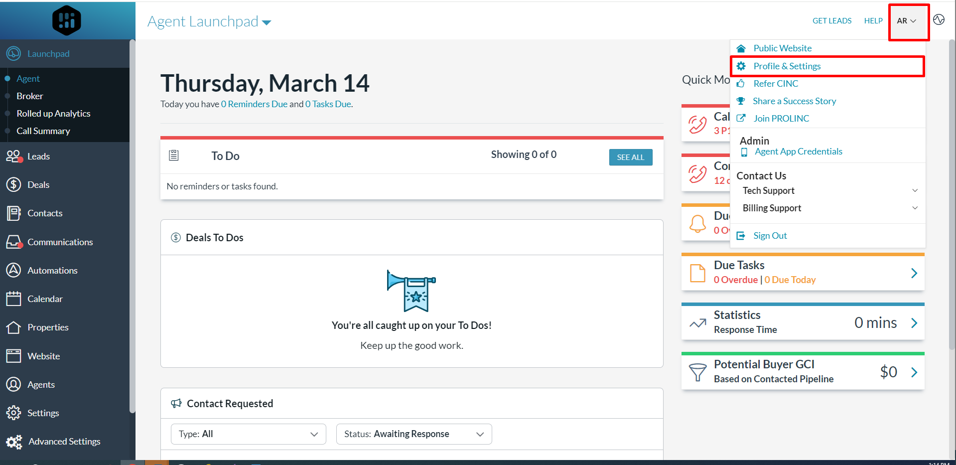 CRM Connect Integration