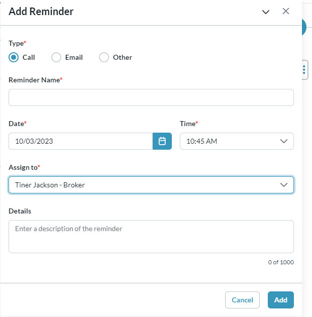 Managing Deal Reminders
