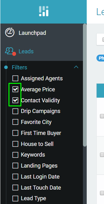 Creating a Saved Filter