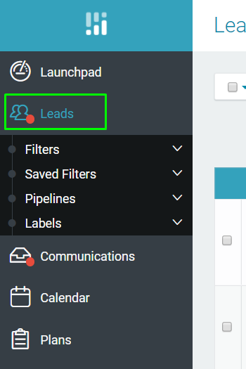 Creating a Saved Filter