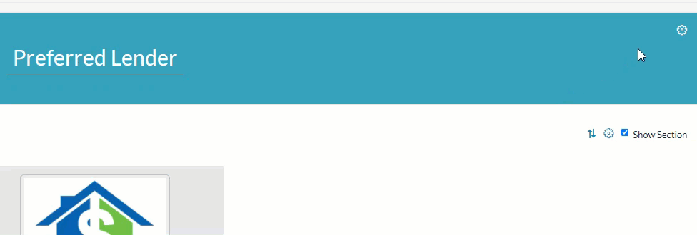 Adding a Lender Section/Lender Page