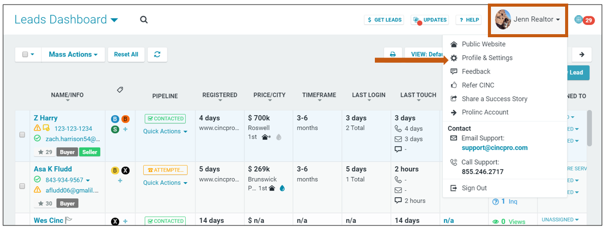 CRM Connect Integration
