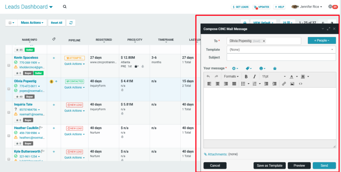How to Compose an Email & Create Email Templates