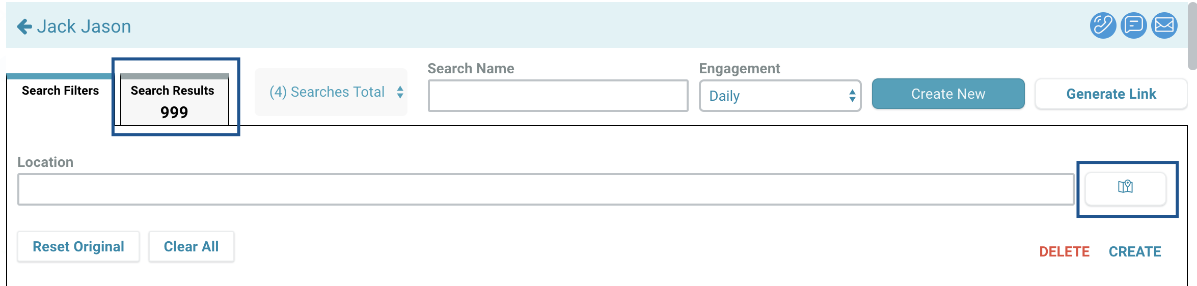 Creating and Editing Saved Searches