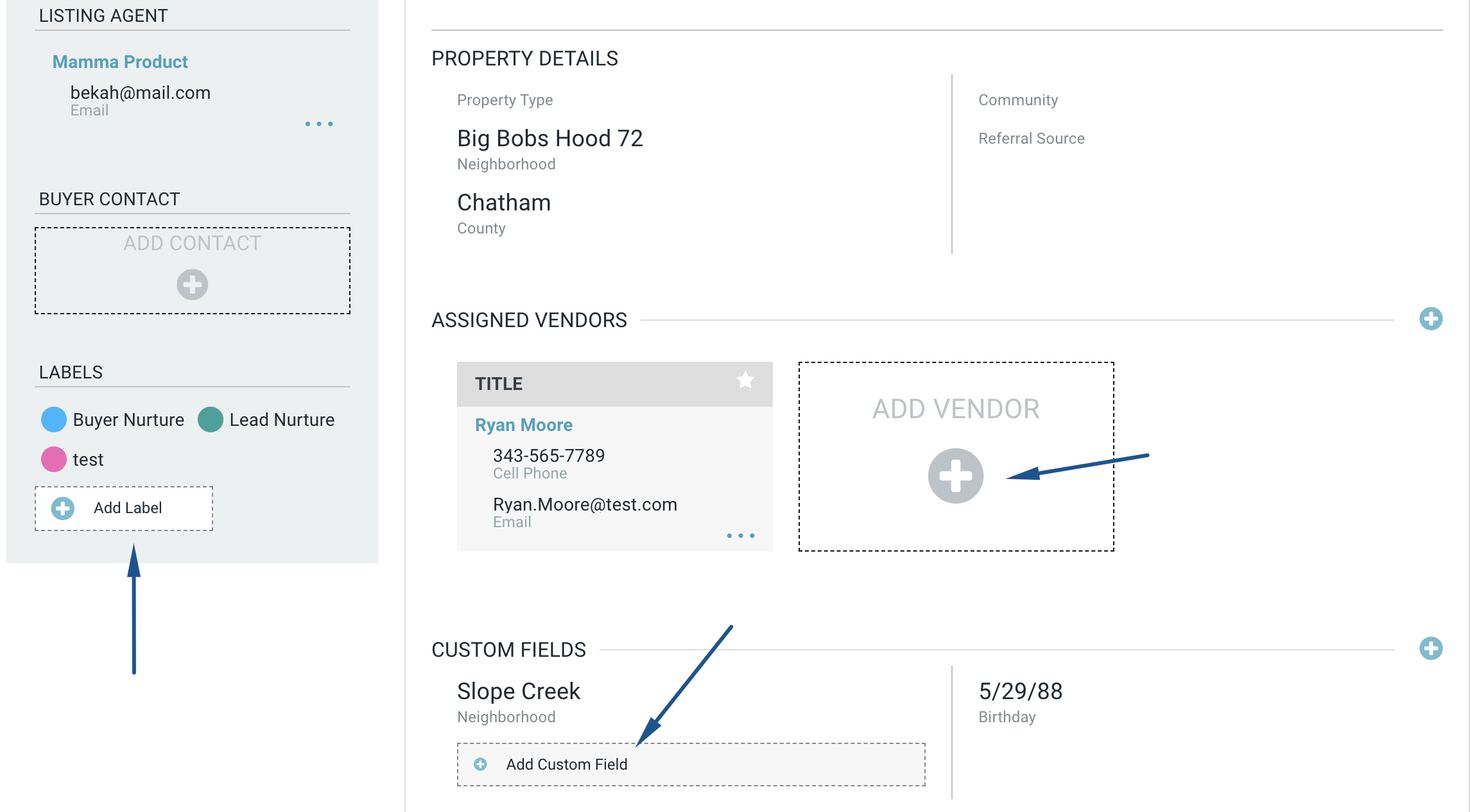Listings Dashboard: Feature Overview