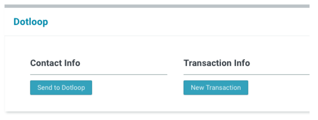 Dotloop Integration Setup