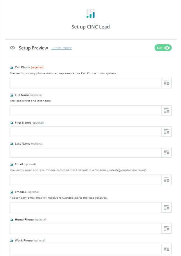 Setting Up "Zaps" In Zapier