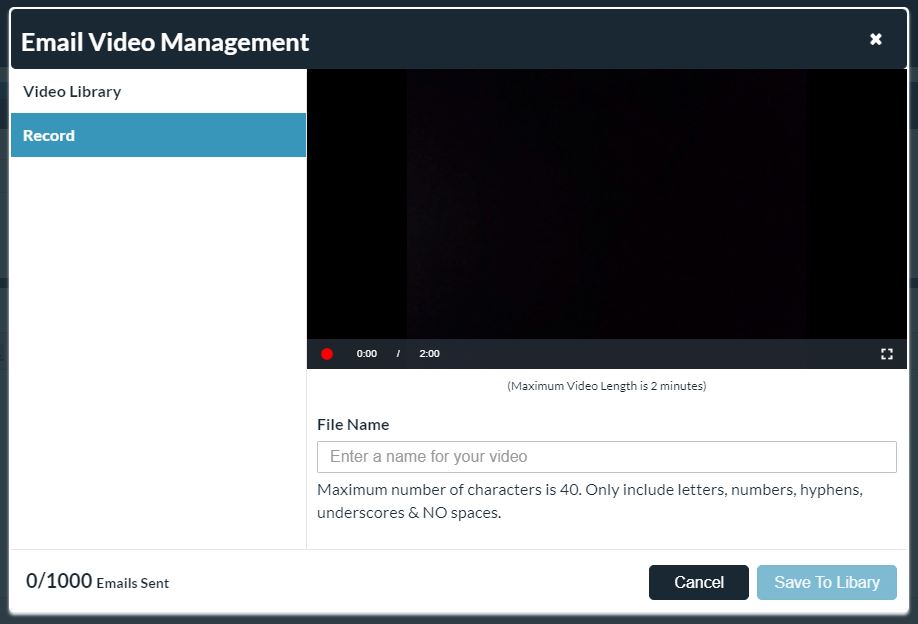 Using Video Messaging with AutoTracks