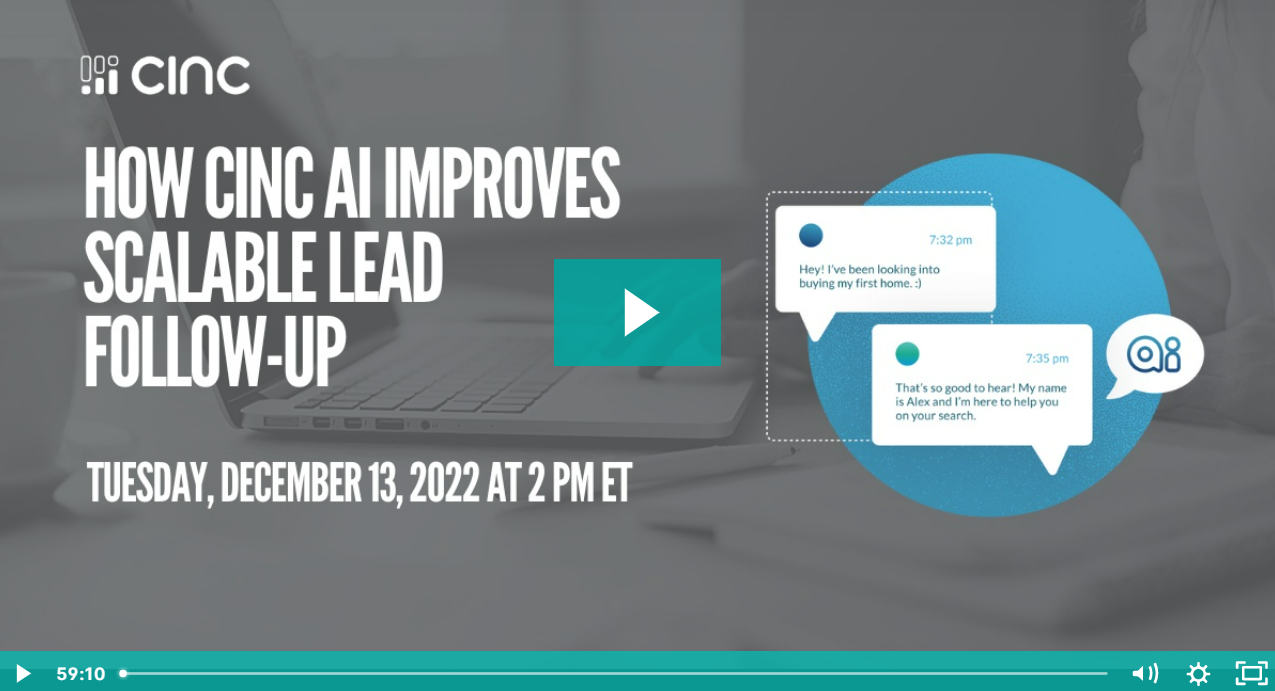 How CINC AI Improves Scalable Lead Follow-Up