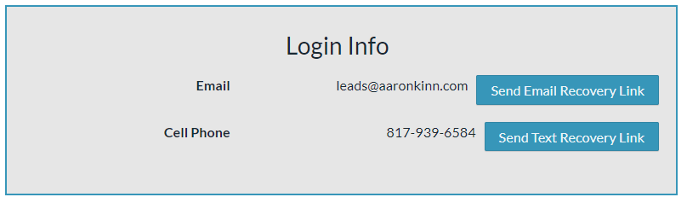 CINC Password Requirements