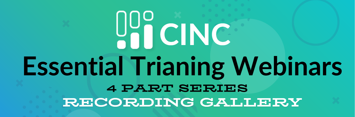 Essential Training Webinar Recording Gallery!