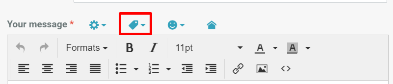 Dynamic Tags and Merge Fields
